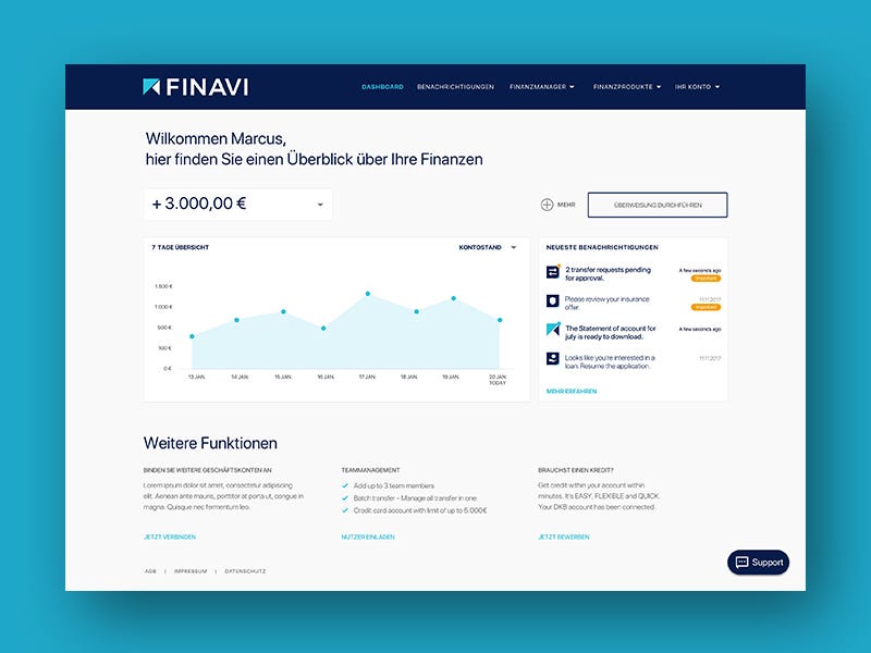Vertical or Horizontal Navigation for your Dashboard? | by Ana-Maria ...