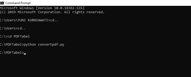 Convert PDF Menjadi Excel Menggunakan Python | by Yuni Kurniawati | Medium