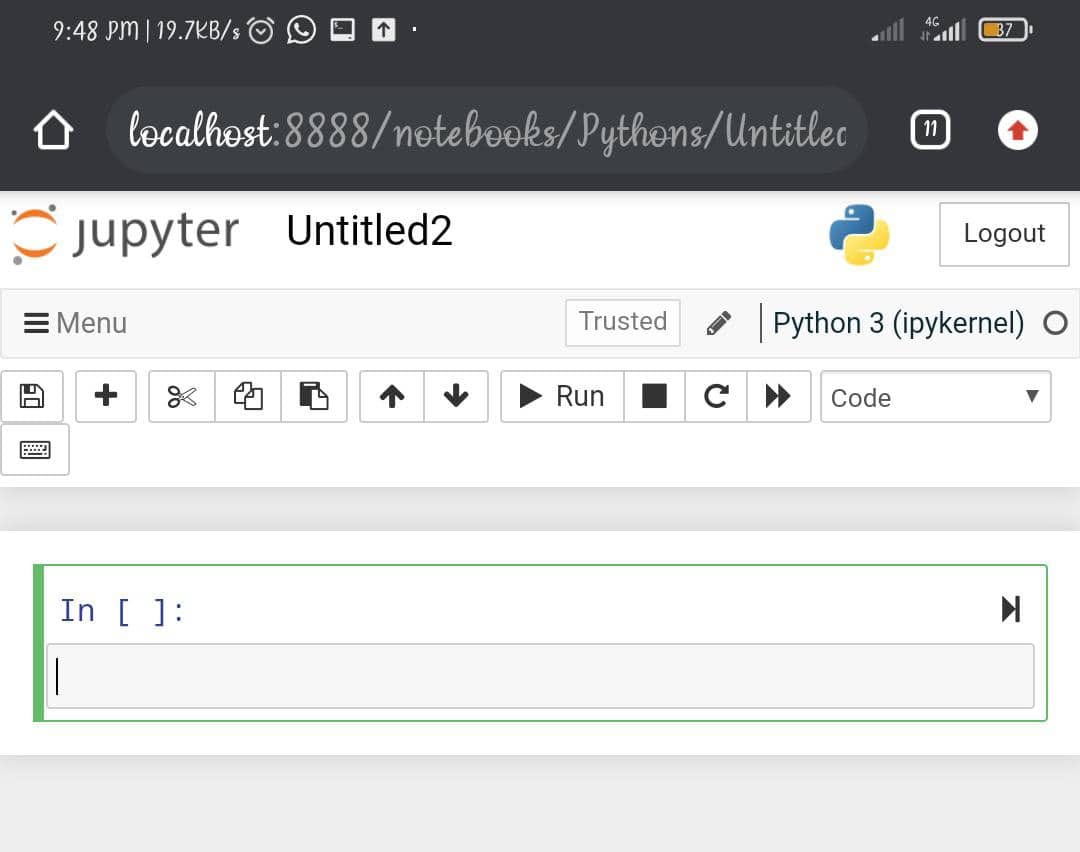 How to Use Jupyter Notebook on Mobile Phone | by Ajibade Abdulquddus ...