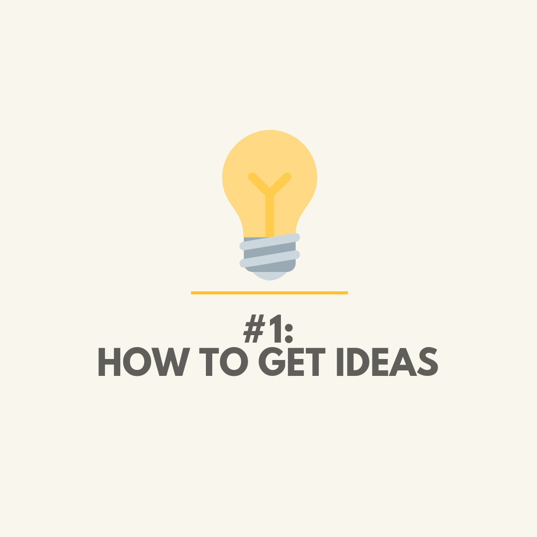 How to Get Ideas. What comes to mind when you hear that… | by Baker ...
