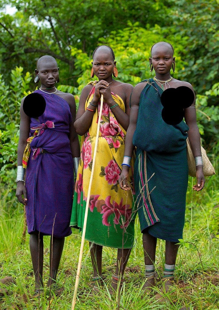 Drinking Cow Blood and Fight For Women, The Strange Tradition of Suri ...