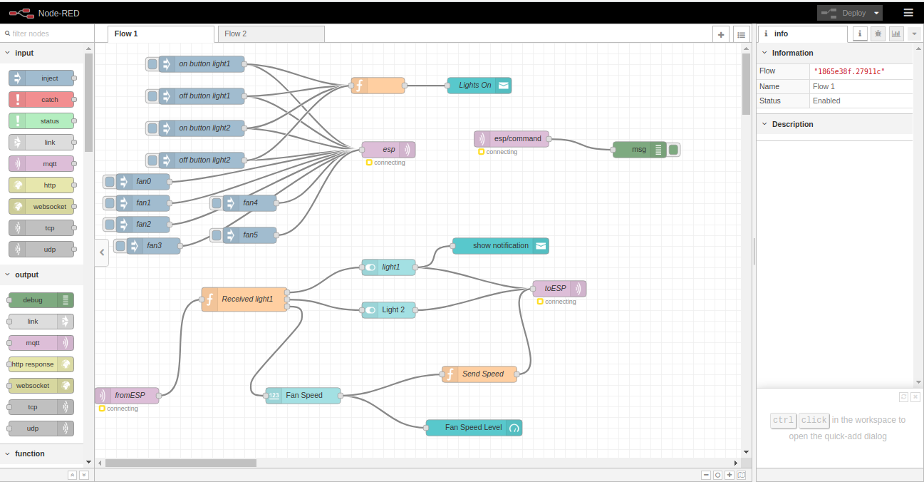 Node-red for IoT prototyping. Node-RED is a programming tool for… | by ...