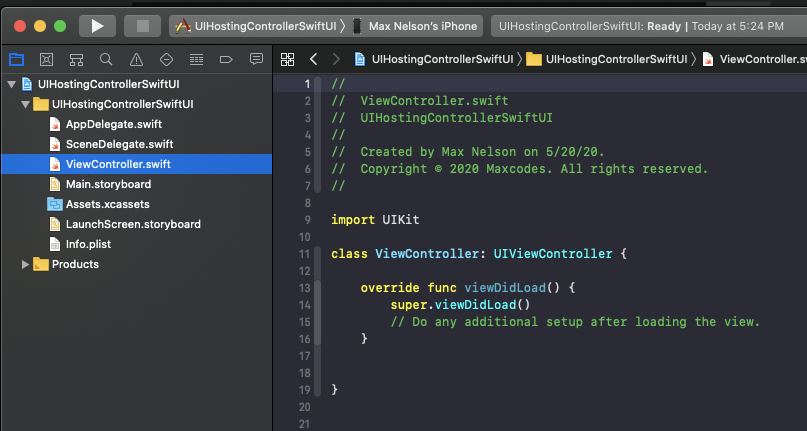 SwiftUI in UIKit View Controllers with UIHostingController | Medium
