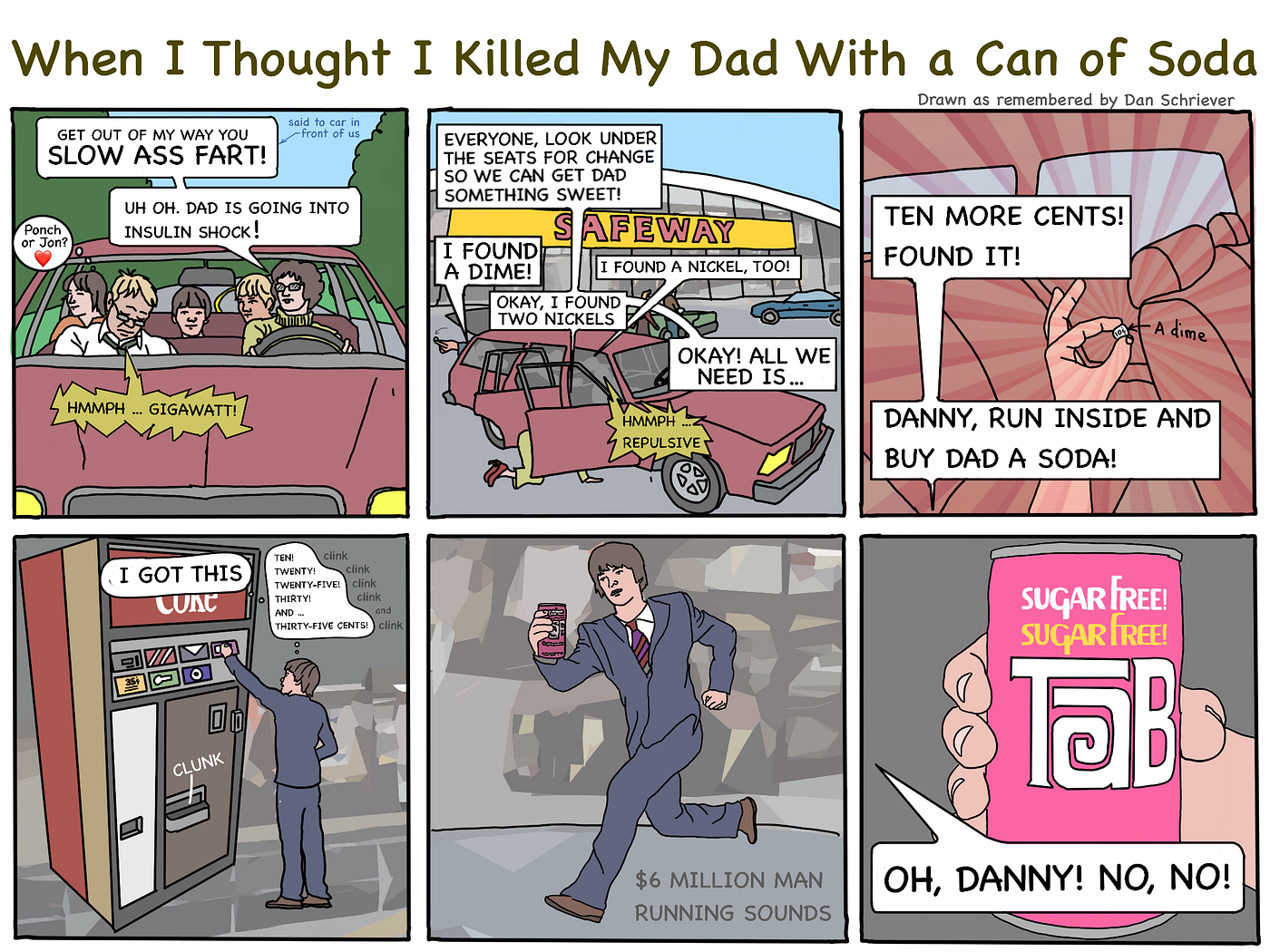 When I Thought I Killed My Dad With a Can of Soda | by Dan Schriever ...