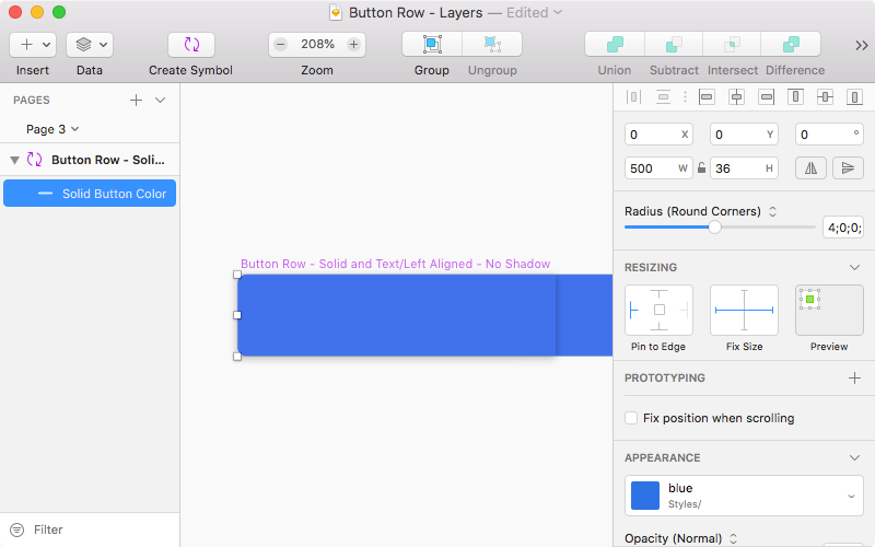 Create Advanced Adaptive Buttons Using Layers In Sketch | by Travis ...