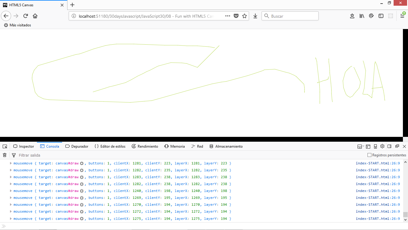 Pintando con el canvas, javascript. | by Yone Moreno Jiménez | Medium