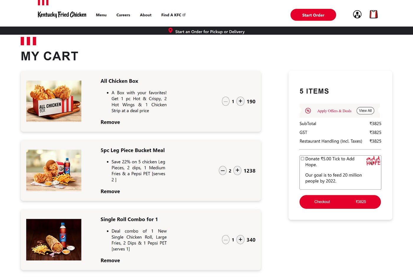 GitHub - Nameh-Dhiman/KFC-Clone: KFC Clone using HTML, CSS, JS, React JS, Redux JS, Node JS ...