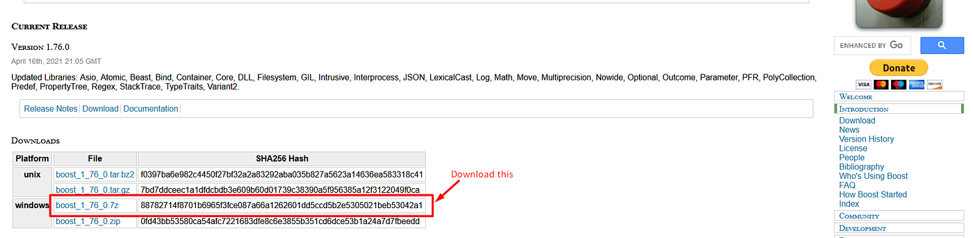 Compiling and linking Boost C++ libraries for Visual Studio projects | Level Up Coding
