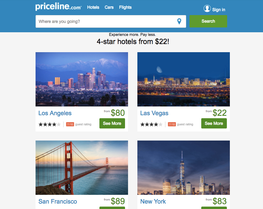 How does the mobile app “Priceline” attract me ? | by allen | Medium
