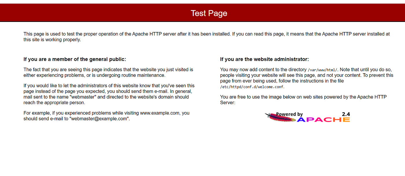 Launching an EC2 instance with an Apache server using the AWS CLI | by Michael-Alex Ojomoh | Jul ...