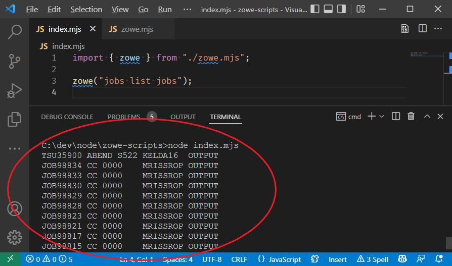 Writing Your First Zowe CLI Script | by Dan Kelosky | Zowe | Medium