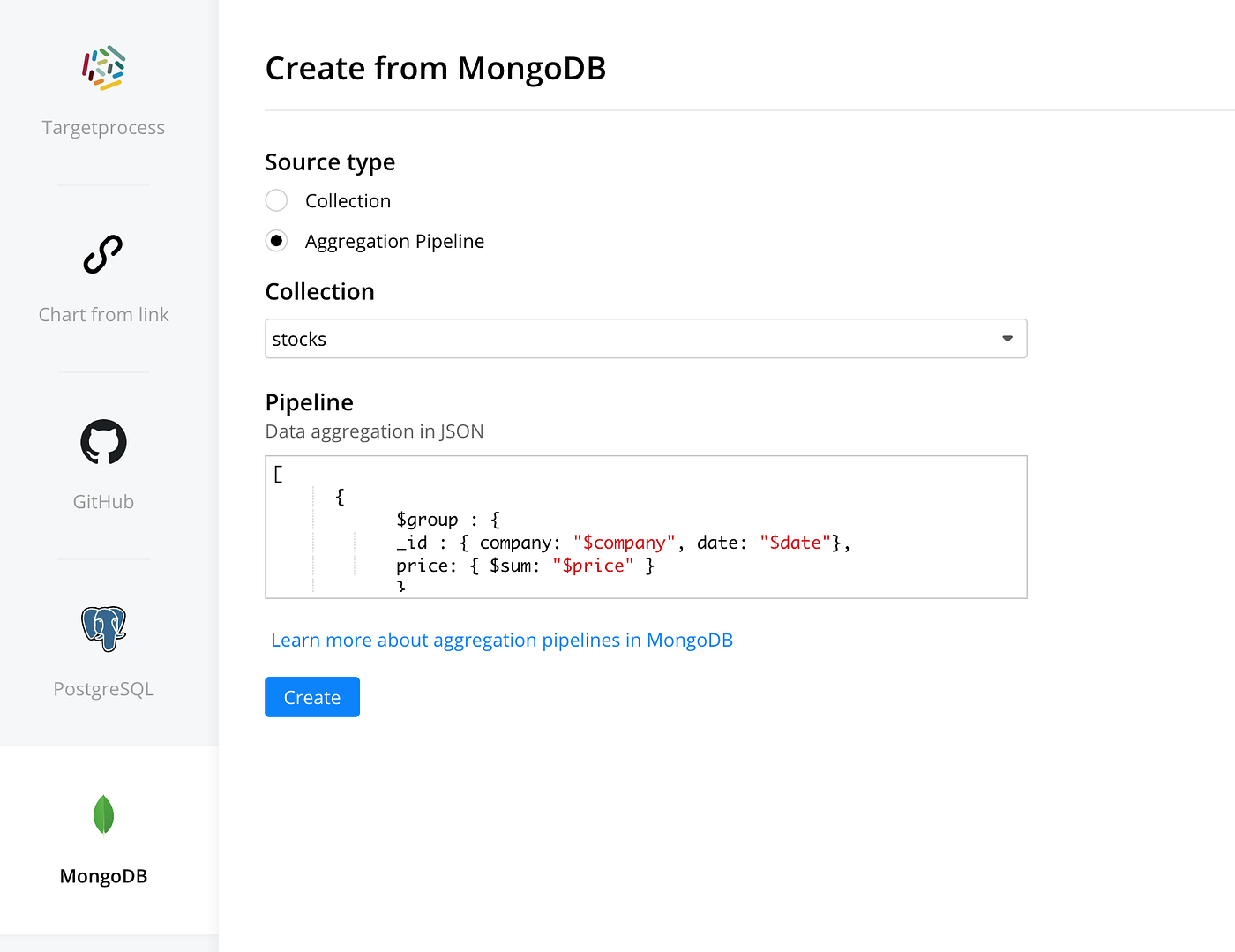 Visualize your MongoDB data. It becomes possible to visualize data ...