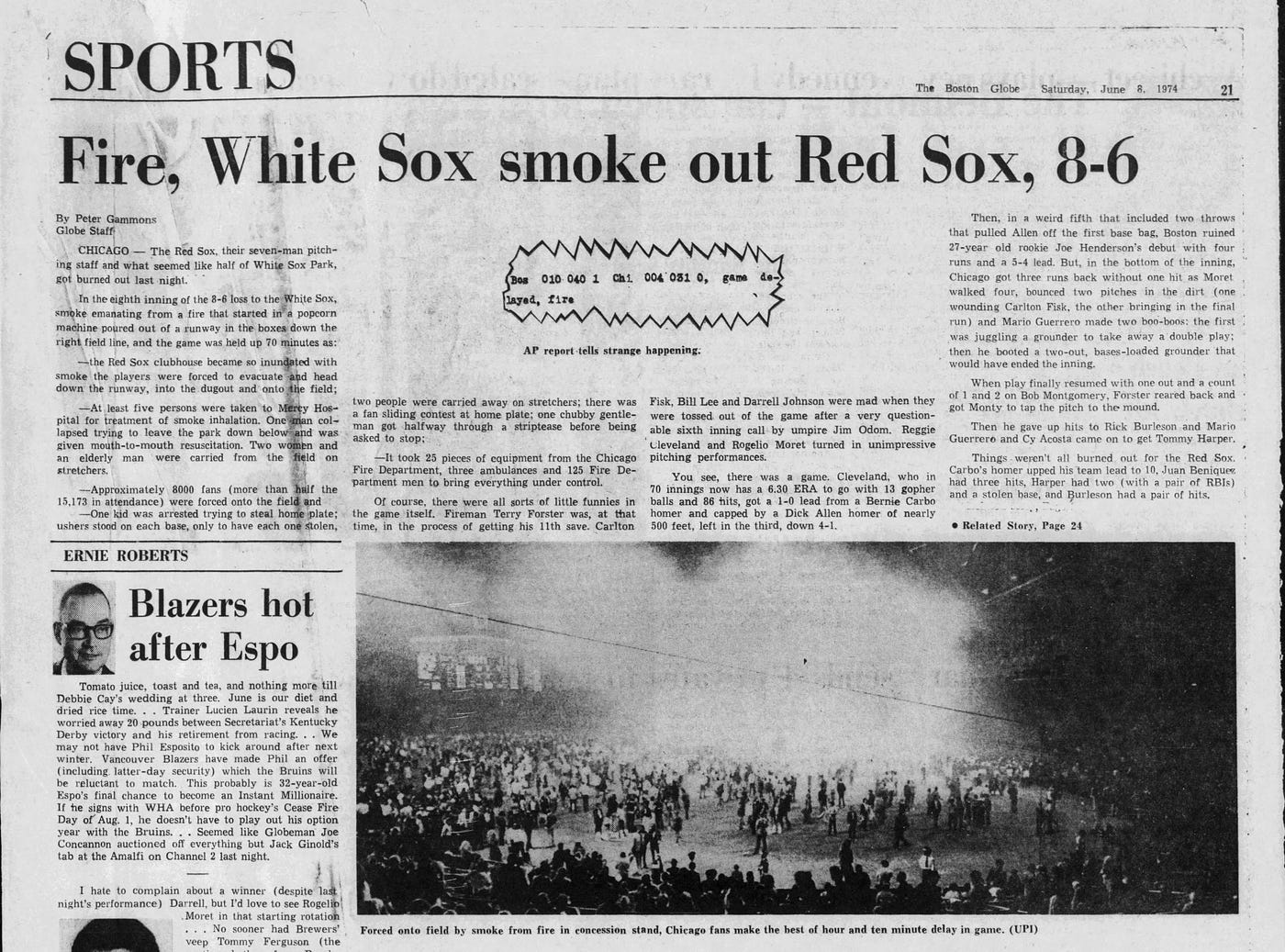The Great Popcorn Machine Fire of ‘74 | by Gordon Edes | Medium