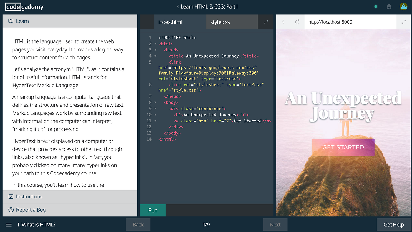 CodeAcademy will teach you how to code overnight | by Sarah Chudawala ...