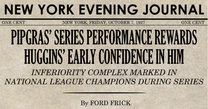 Here’s where we’re publishing many of the original 1927 newspaper ...