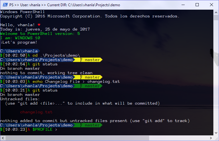 Agnoster like “theme” for PowerShell | by Victor Alberto Gil | Medium