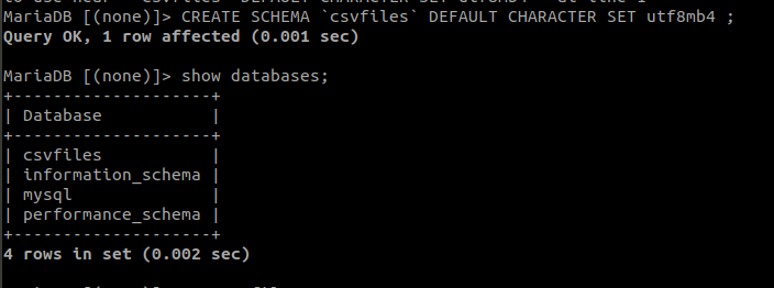 Import .CSV files into MariaDB. This article is going to show you, how ...