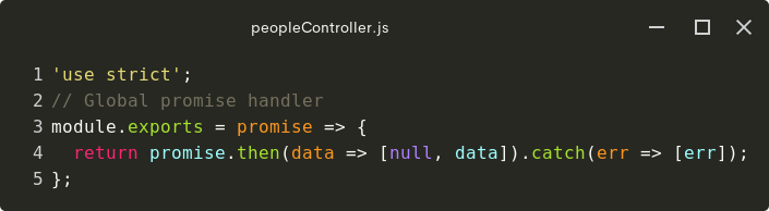 An Alternative Way To Use Async Await Without Try Catch Blocks In Node