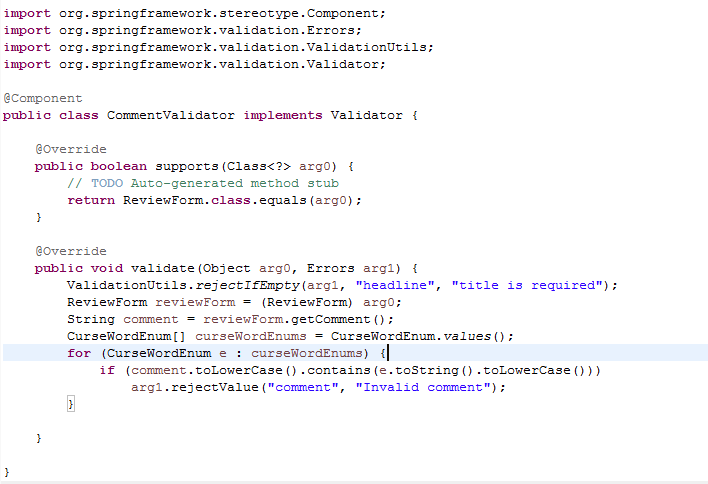 Different categories of validations in Spring and Spring Boot | by Safina | Javarevisited | Medium