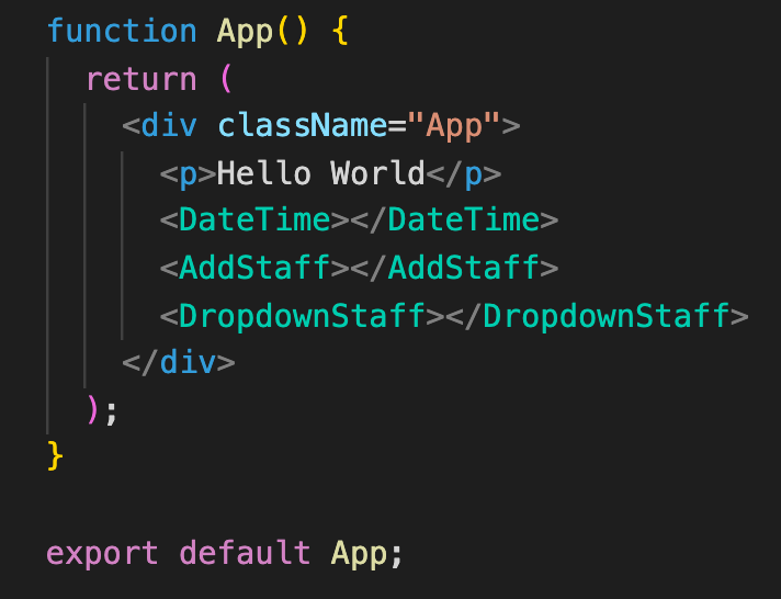 Create An Event Responsive Dropdown List In React By Yousef Ahmed Create A Clocking In