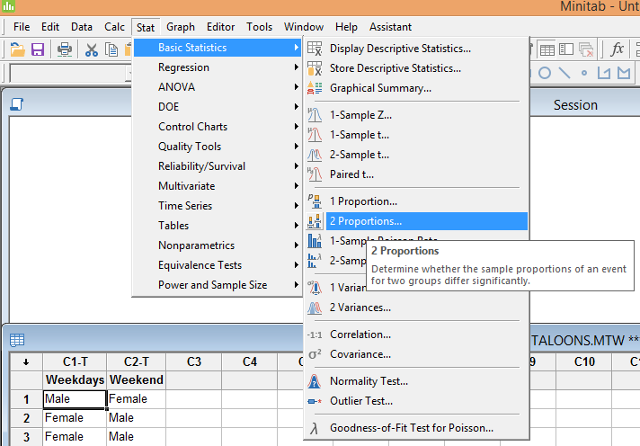 Hypothesis Testing In Minitab Hello All I Would Like To Share My 4882