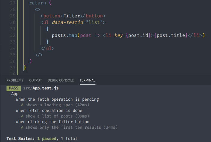 Testing Asynchronous Code With Jest And Testing Library