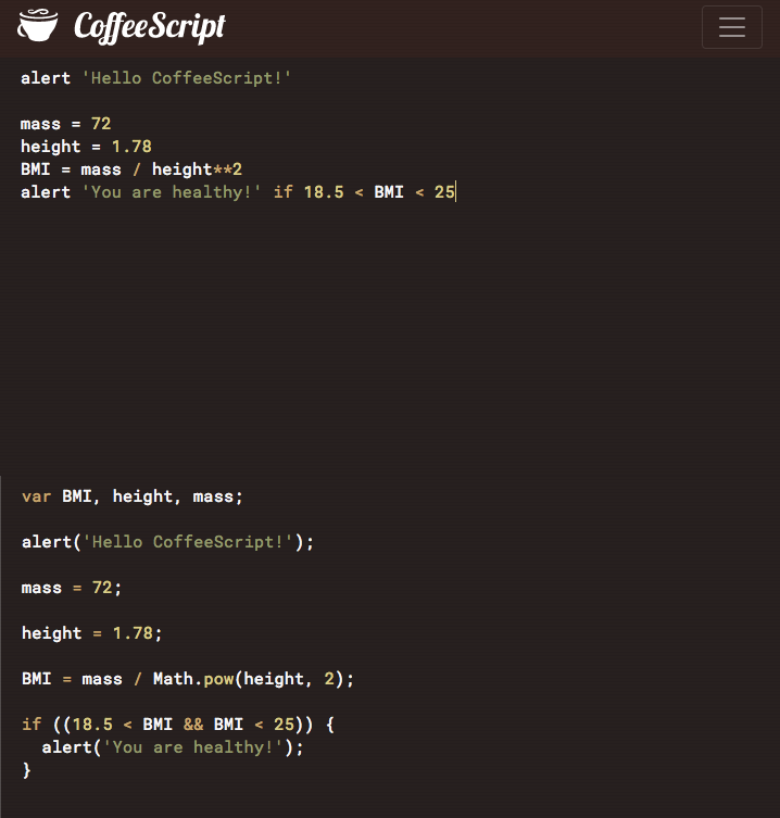 Images of CoffeeScript - JapaneseClass.jp
