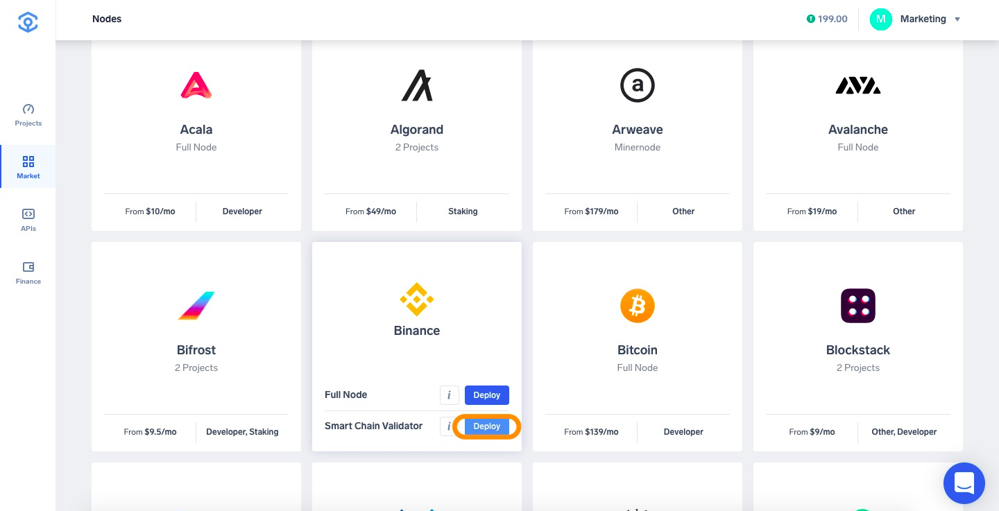 How to run a Binance Smart Chain Validator on Ankr