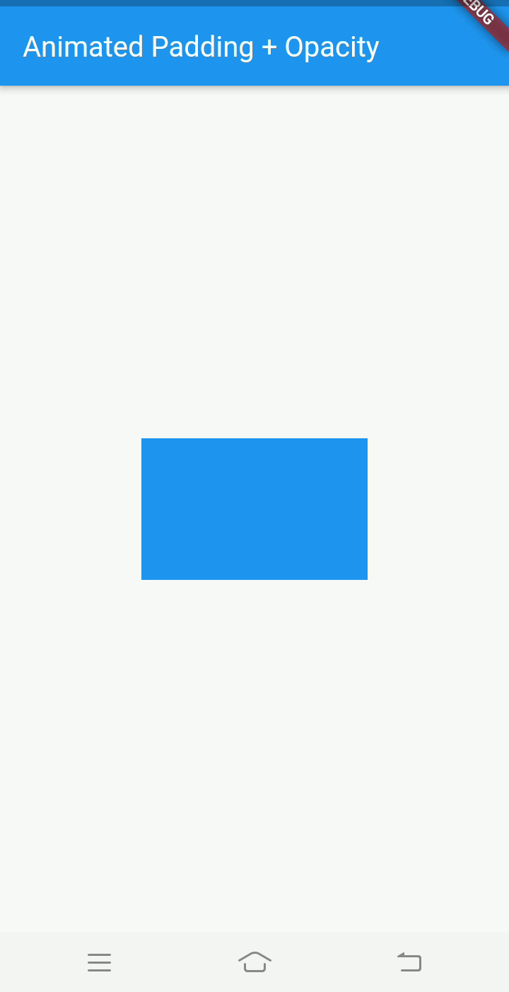 Animated Padding + Animated Opacity in Flutter | by Usman Khan | Prototypr