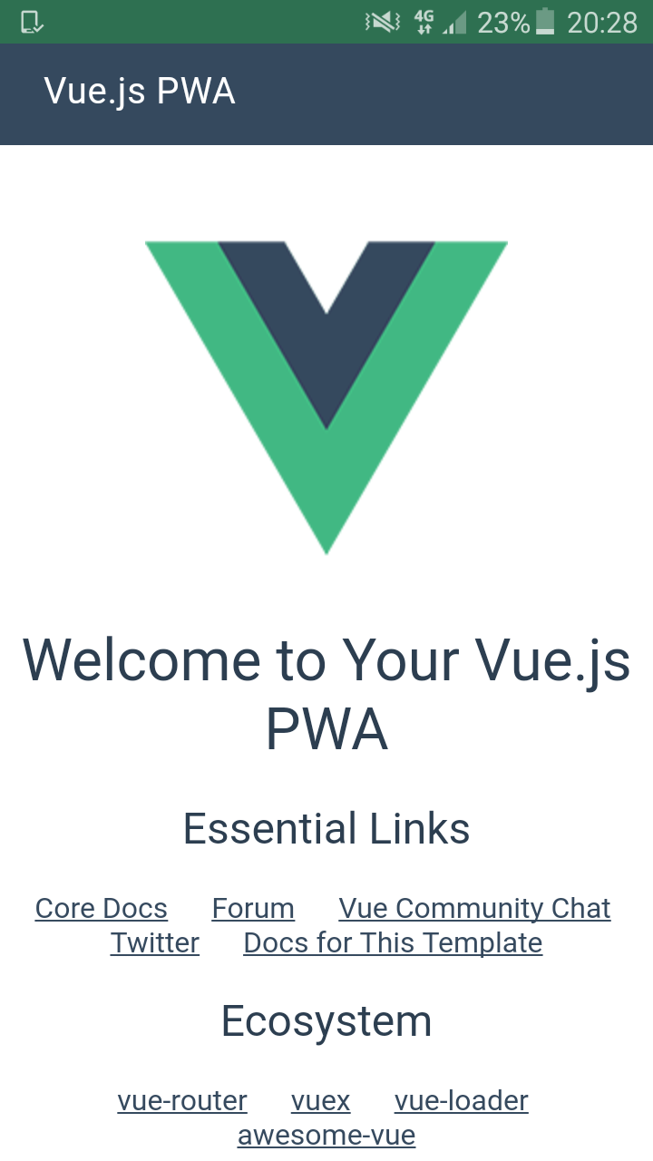 A progressive Web application with Vue JS, Webpack & Material Design [Part 1] | by Charles ...