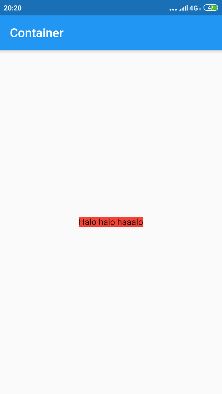 Tutorial Flutter — Layout. Tutorial Flutter membuat Layout | by Alfi Naufal | Medium