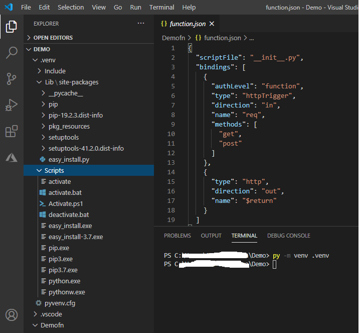 Create Azure Functions Using Python By Veera Ganesh