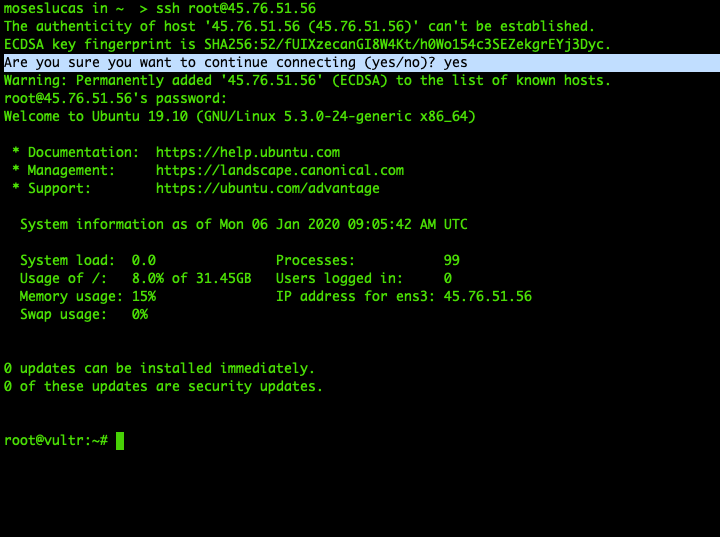 Production Server Setup — Vultr Tutorial Part 1 By Moses Lucas Itnext