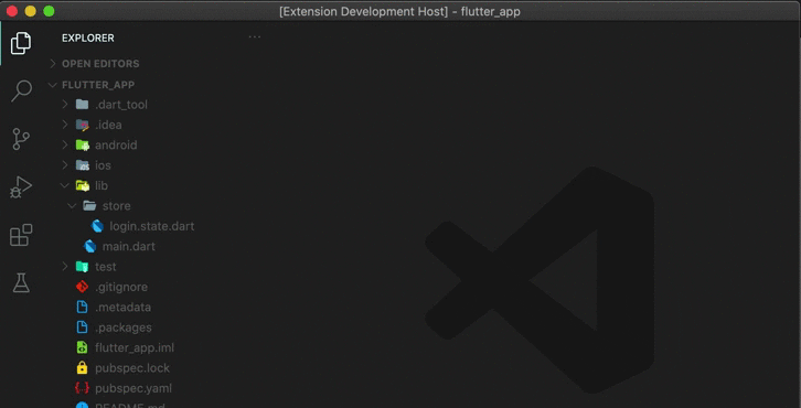 Generate Redux State, reducer, action, and Middleware via VS Code Extension — “Flutter Redux Gen ...