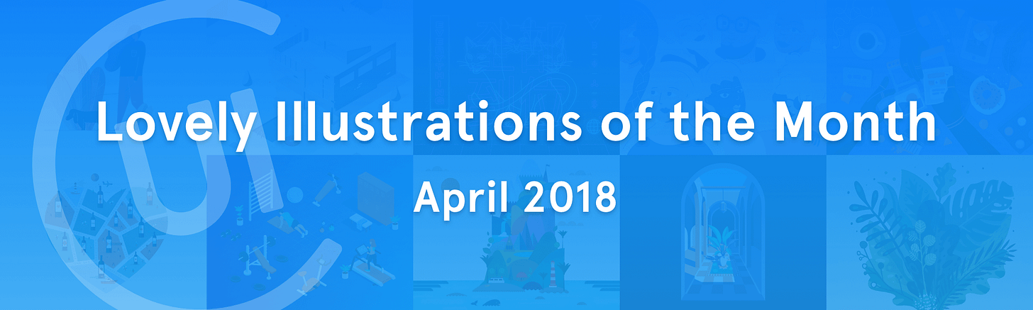 Lovely Illustrations of the Month — April 2018 | by Collect UI ...