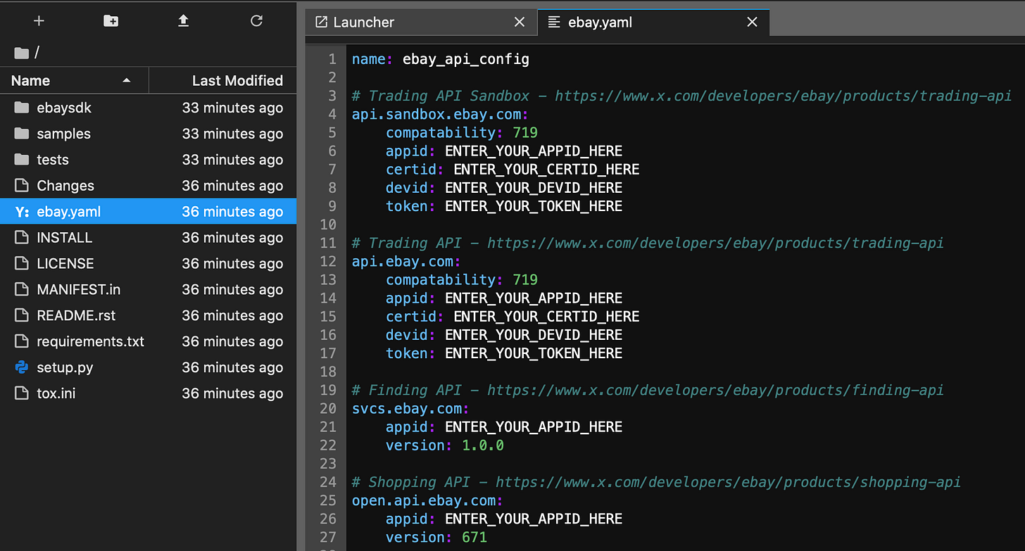 eBay API on Python — a foolproof guide from a guy who majored in Philosophy | by David Lee | Medium