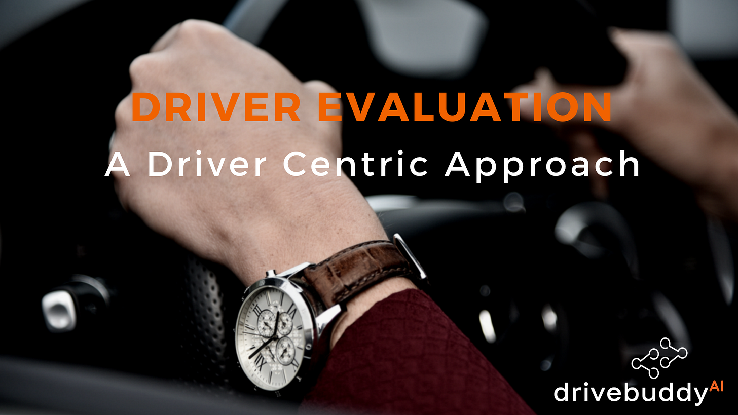 Driver Behavior and Profiling — The Driver Centric Approach