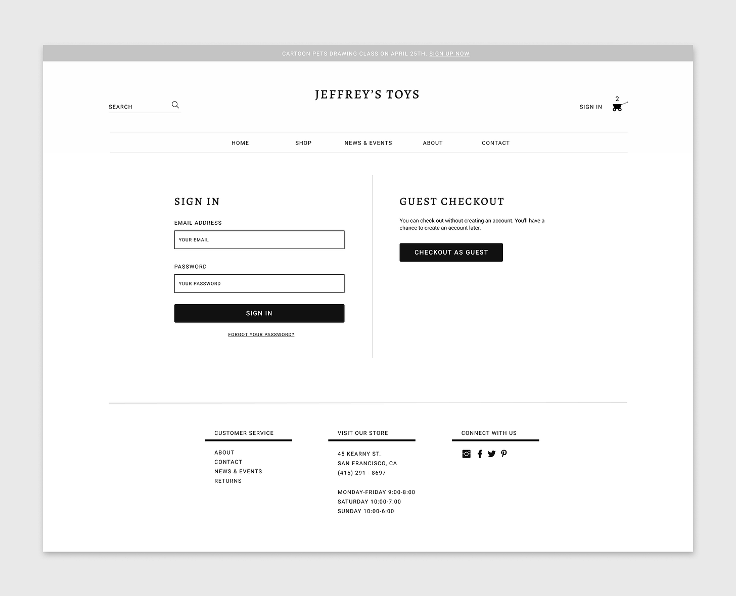 Designing an e-commerce site for a toy store — a UX case study | by ...
