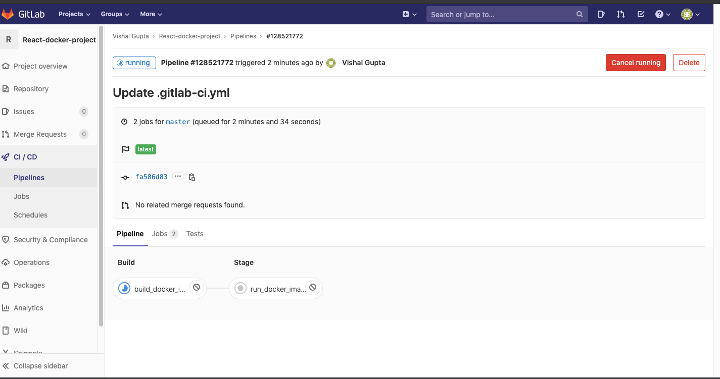 How Should We Use Gitlab Ci Cd Pipeline And Finally Deploy