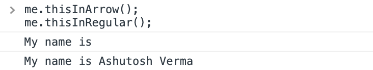 The Difference Between Regular Functions and Arrow Functions