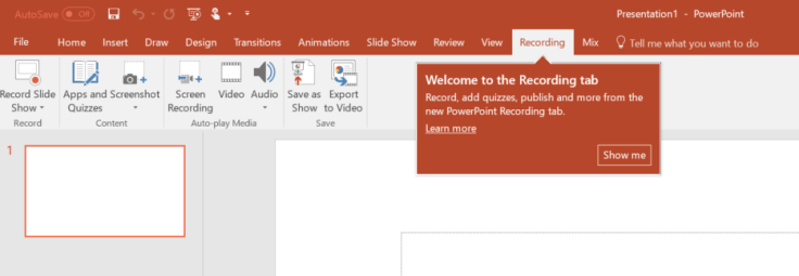 New PowerPoint Recording Tab in Office 365 | by Tracy van der Schyff ...