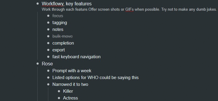 How I Use Workflowy to Outline and Brainstorm Short Stories | by ...