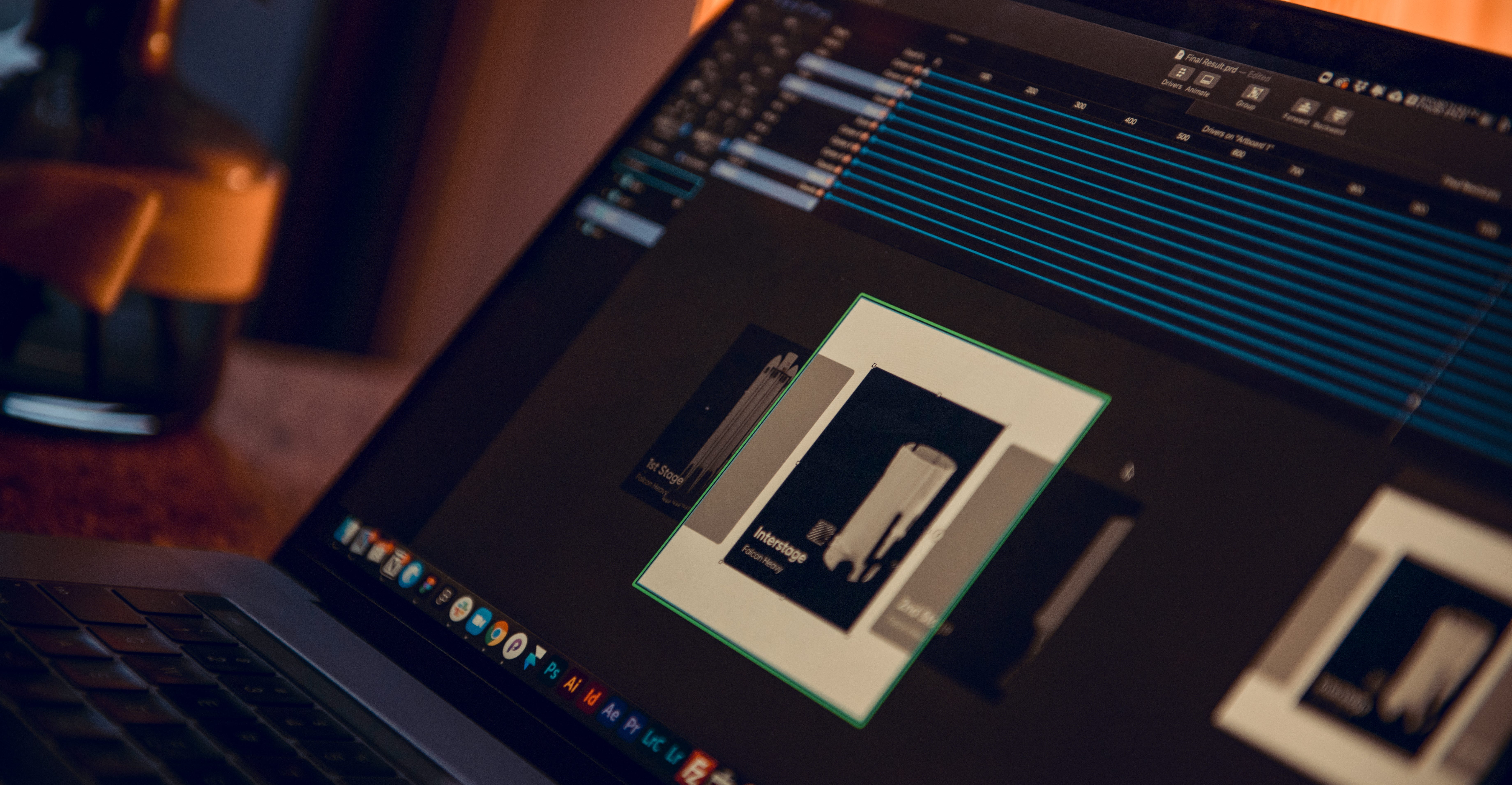 Smooth parallax carousel interaction using cards on Principle. | ui.school