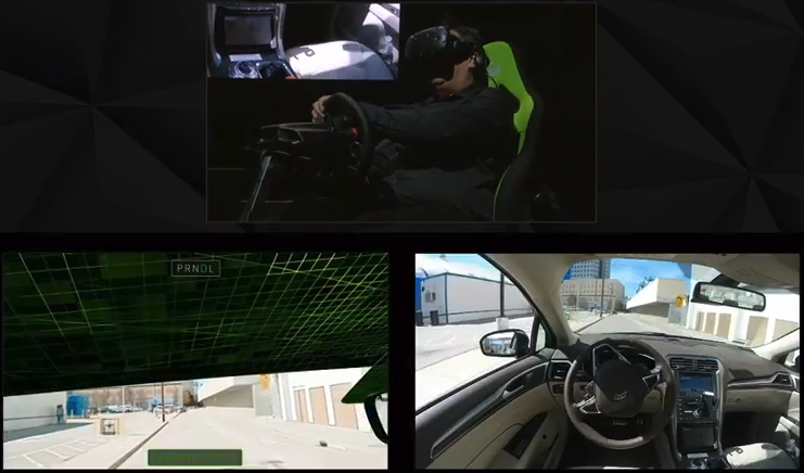 Nvidia demo: Engineer drives a real car from inside VR | by SVGN.io ...