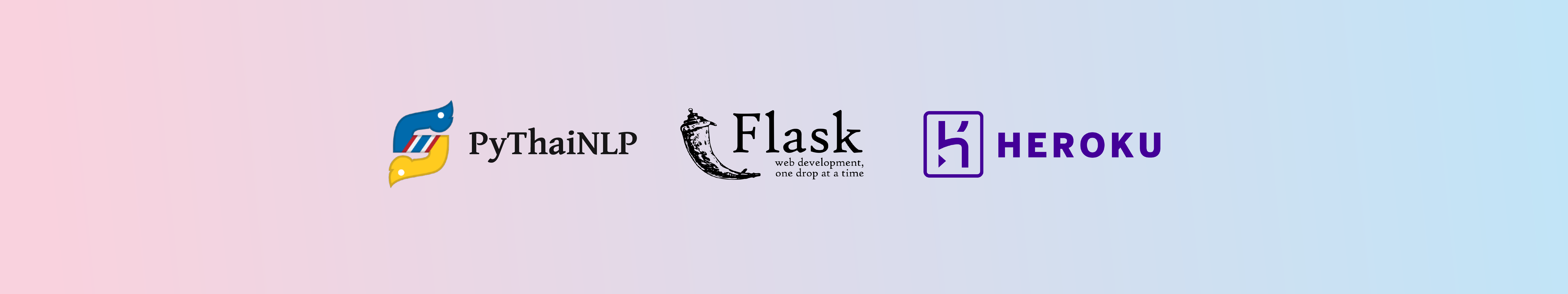 ทำ PyThaiNLP API ด้วย Python Flask บน Heroku | by Poom Wettayakorn | DATAWIZ | Medium
