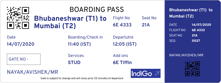 UX/UI Design: Anatomy of Boarding Pass | by Avishek Nayak | UX Planet