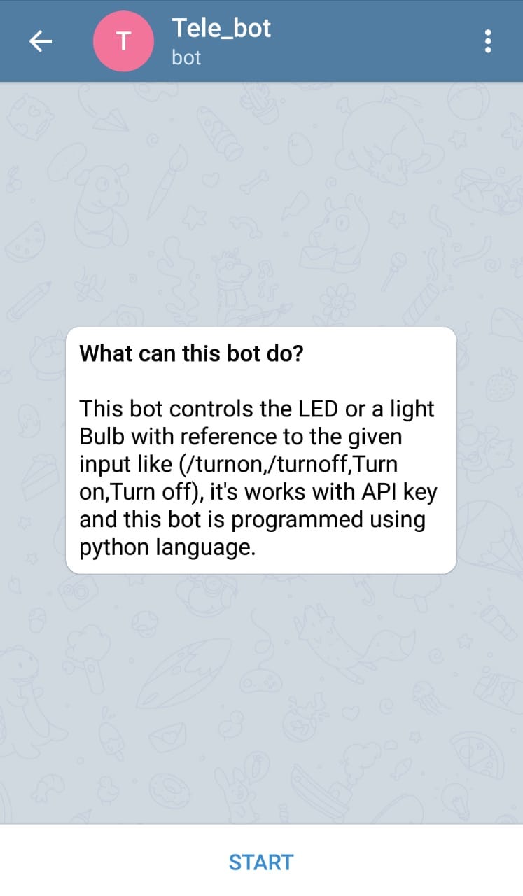 IoT Project: Python_telegram bot. This Bot’s function is to control an ...