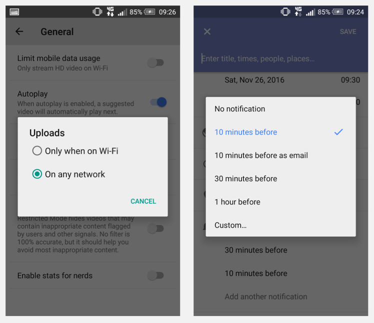 Android Vs Ios Compare 20 Ui Components And Patterns Part 1