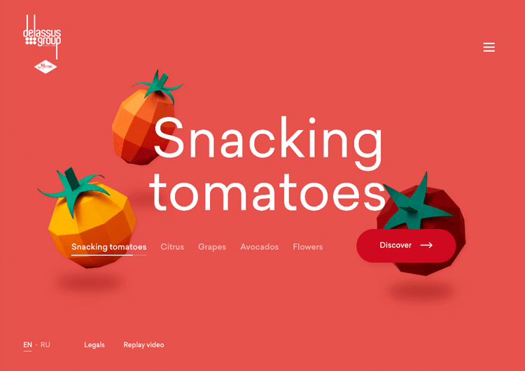 30 parallax effect website examples | by Justinmind | UX Planet