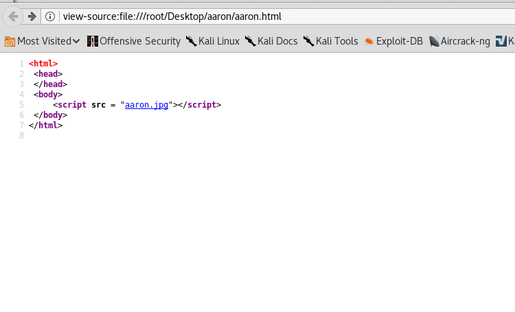 Hiding JS in a JPEG header.. It’s been a long time since I opened an ...